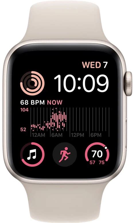 Умные часы Apple Watch SE 2, 40 мм, Сияющая звезда купить в Москве