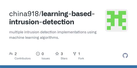 Github China Learning Based Intrusion Detection Multiple Intrusion Detection