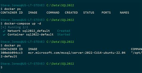 Stairway To Database Containers Level 4 Using A Docker Compose File Sqlservercentral