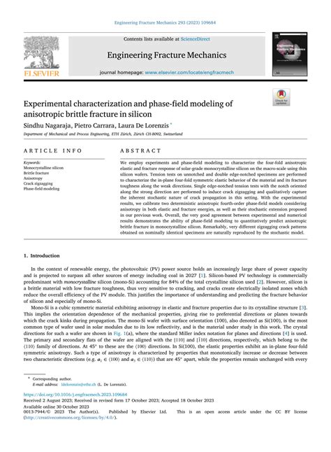 pdf experimental characterization and phase field modeling of