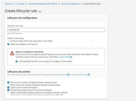 Simplifying Data Management With Amazon S3 Lifecycle Configuration Blogs Perficient