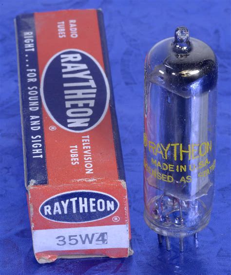 35w4 Raytheon Usa 60s New Old Stock Electron Tubes Reverb
