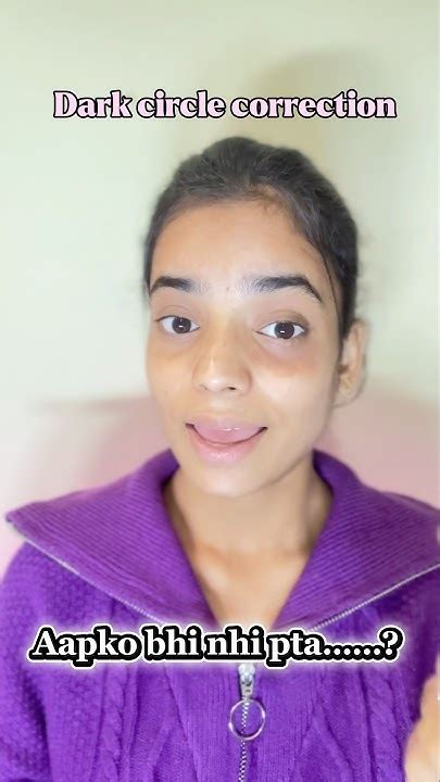 Dark Circle Correction 🤔 Makeup Viral Makeuptutorial Hacks Youtube