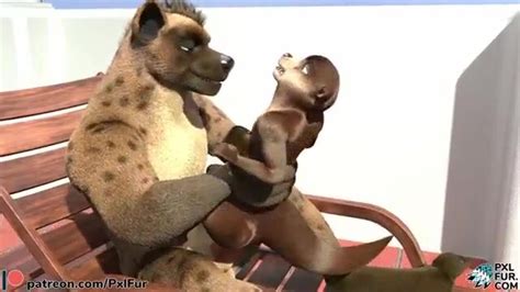 Hyena Fucks Otter Furry