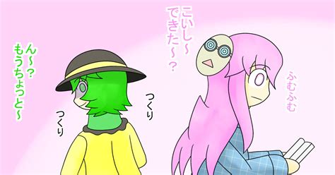 東方 製作中 能面 小姫のイラスト Pixiv