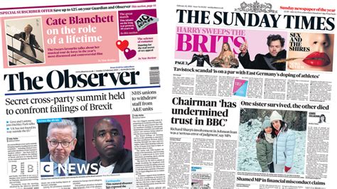 Newspaper Headlines Secret Brexit Summit And Gps Wont See You Now
