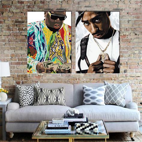 Biggie And Tupac Art