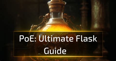 Path Of Exile Ultimate Flask Gu