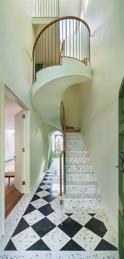 Gundry Drucker Add Terrazzo And Green Hues To White Rabbit House