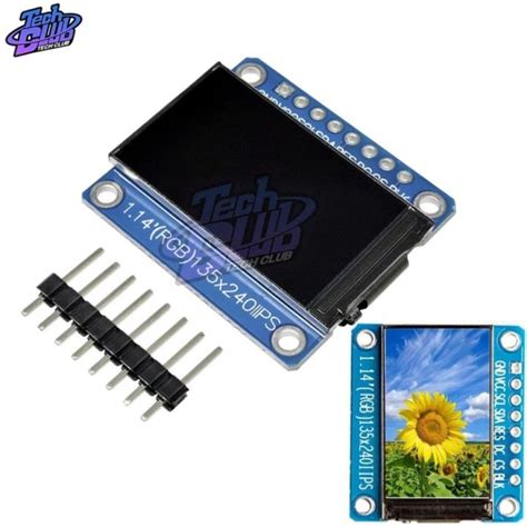 Lcd Ips Tft Module 114 135x240 Oled Spi St7789 For Arduino Esp8266