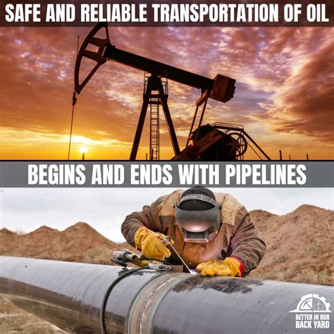 better in our back yard on linkedin transportation of oil via pipeline