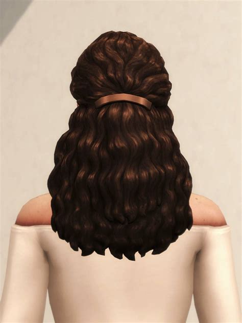 Gloria Hair Set The Sims 4 Create A Sim Curseforge