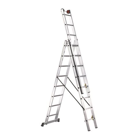 3 Dalių Kopėčios Svelt Euro E3 3x10 Gitana