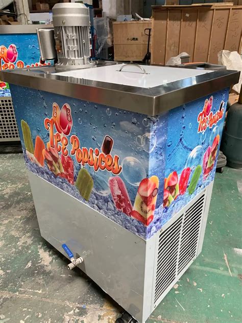Ice Popsicle Machine Two Mold Full Automatic Lolly Maker