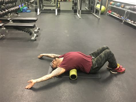 Foam Roller Spinal Stretch Immortal Training Oxford Personal Training