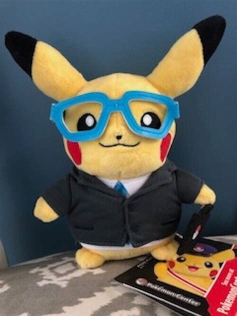 Pokemon Pikachu Celebrations Intern Pikachu Plush 4 Tags Attached