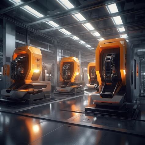 Premium AI Image The Cnc Machine Of The Future