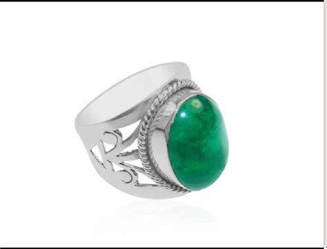 Green Jali Ring Weight 6 Gm At ₹ 750piece In Jaipur Id 22824046355
