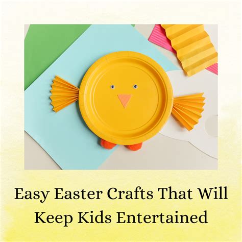 Cute And Easy Easter Crafts Ideas For Families