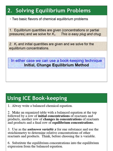 lecture 4 1 pdf chemical equilibrium equations