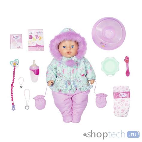Интерактивная кукла Zapf Creation Baby Born Soft Touch Зимняя серия, 43 ...