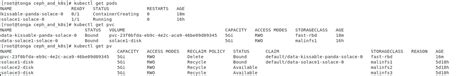 failed to run solace on kubernetes cluster that uses ceph rbd