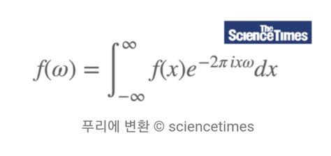 익스트림무비 트랜스포머에 등장하는 수학공식 푸리에변환