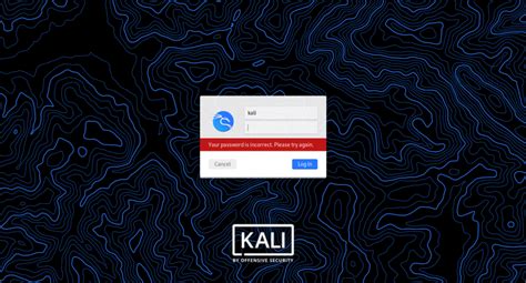 How To Reset A Lost Kali Linux Root Password Mawro Tech Journey