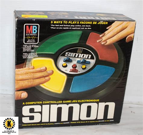vintage working simon a computer controlled game