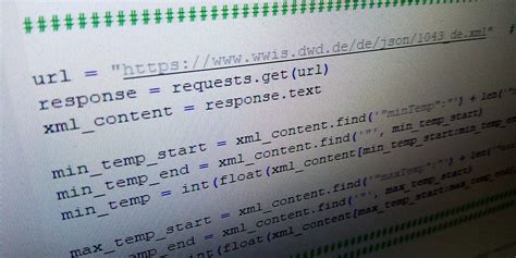 Weltweite Wetterdaten Der Wwis Webseite Mit Python Auslesen Und Als Agi