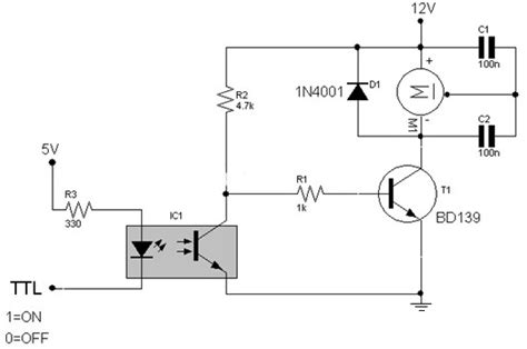 pc817 optocoupler 4 simple electronic circuits [faq]