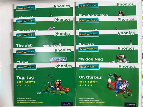 Oxford Phonics Rwi Green Story Book 兒童＆孕婦用品 嬰兒玩具 Carousell
