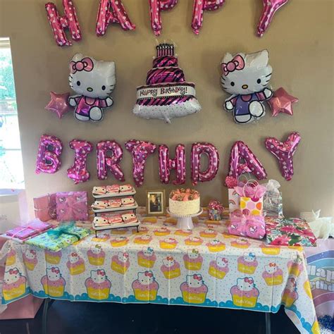 My Mel And Hello Kitty Birthday Wrapping Paper Etsy