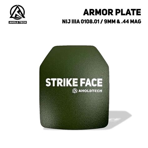 Aholdtech Nij Iiia 3a Hard Armor Plate Colete Bal Stico Mochila Prova