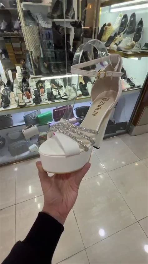 خرید و قیمت صندل نگینی لژدار زنانه دخترانه کفش مجلسی شیک نگیندار نگین