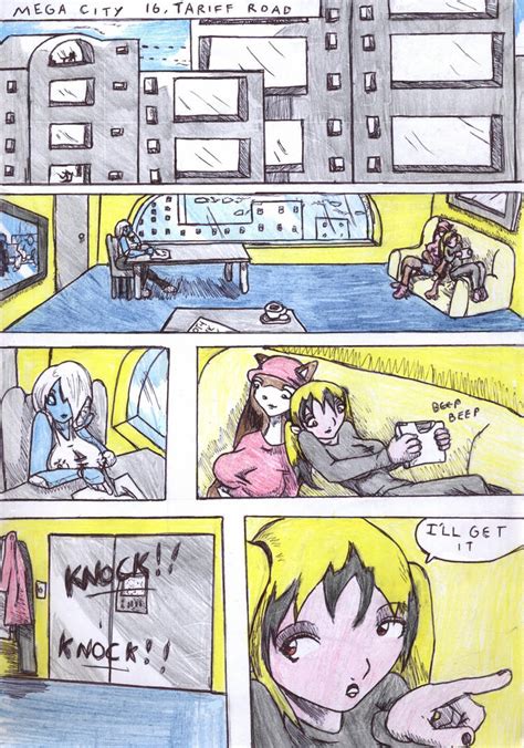 Alita Meets Ruby Page One By Happy R On Deviantart