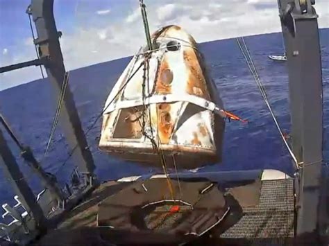Une Capsule Dragon De Spacex Totalement Détruite Le 20 Avril Swi
