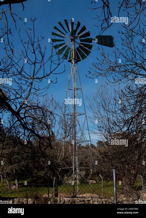 Windmill For A Private User To Generate Their Own Self Consumption Of