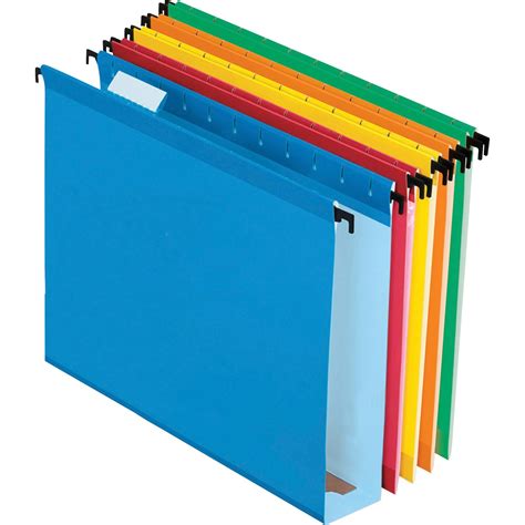 Pendaflex Extra Capacity Hanging File Folders Assorted Box