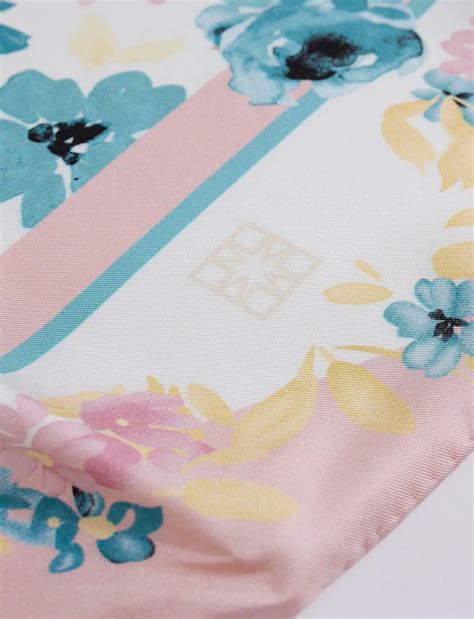 Malina Silk Twill Scarf 80x80 Lightweight Scarves