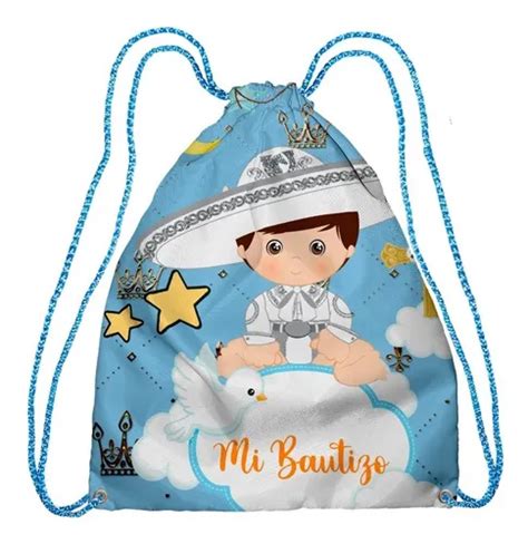 14 Pzs Morrales Dulceros Personalizados Recuerdos Bautizos MercadoLibre