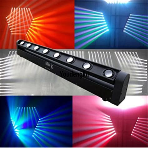Pieces X W Led Moving Head Beam Bar RGBW In LED Beam Moving Head Bar Light Eyes Wedding