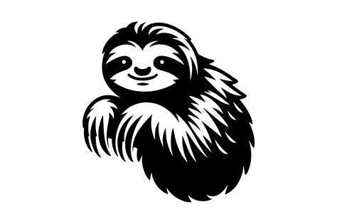 Brown Throated Three Toed Sloth Vector Graphic By Skshagor Barmon