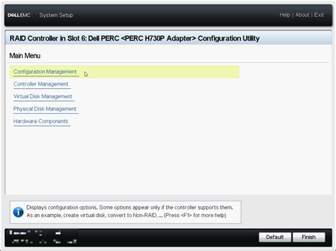 How To Create A Virtual Disk On A Dell Raid Controller Series 10 And 11