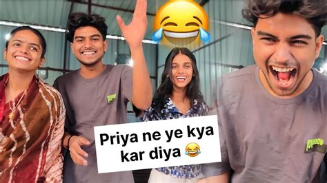 Priya Ne Kya Kiya Dekho 😂 Sachin Tiwari Priya Tiwari Vlog