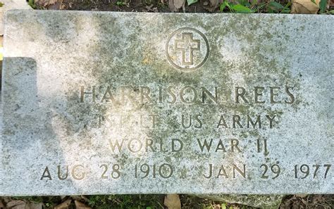 Harrison Rees 1910 1977 Homenaje De Find A Grave