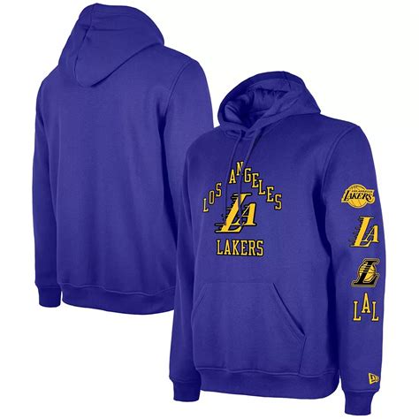 Mens New Era Purple Los Angeles Lakers Big And Tall 202324 City Edition