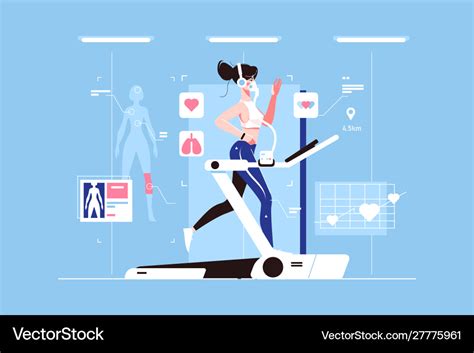 Genetic Engineering Healthy Body Royalty Free Vector Image