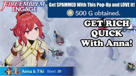 Fire Emblem Engage Get Rich Quick With Anna Youtube
