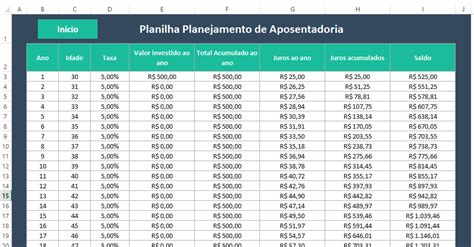 Planilha de Planejamento de Aposentadoria GRÁTIS Excel Easy Hot Sex